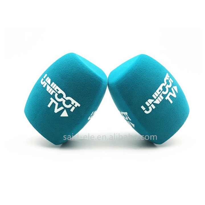 Flocking Microphone Foam Cover - Custom Logo & Noise Cancelling