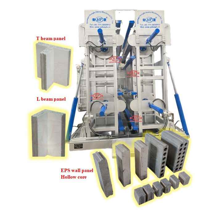 T/l Shape Precast Concrete Eps Wall Panel Machine Precast Concrete ...