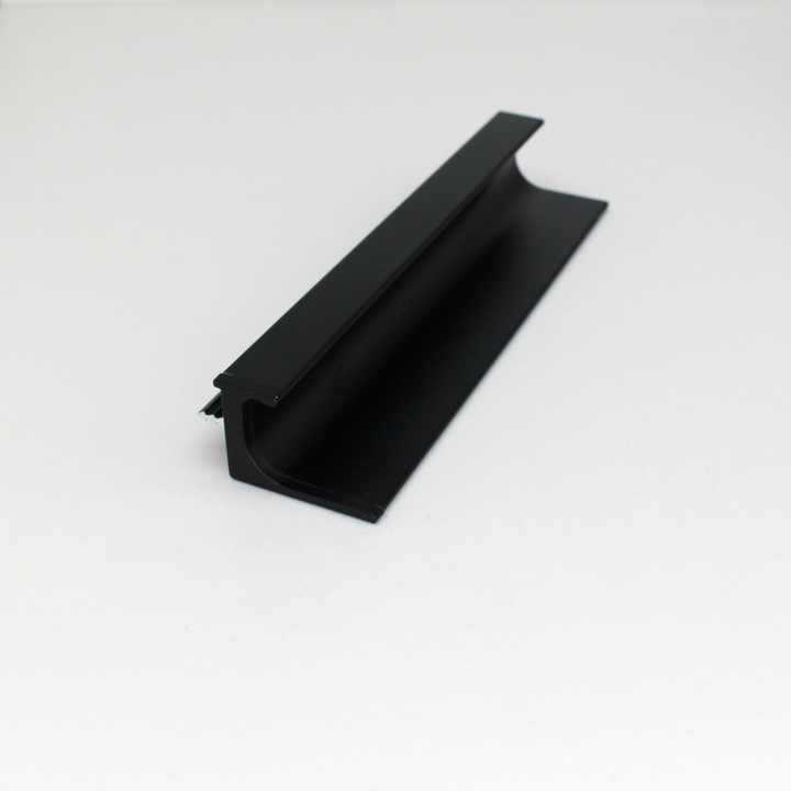 Aluminum L Shaped Recessed Handle Drawer Wardrobe Cabinet for Kitchen ...