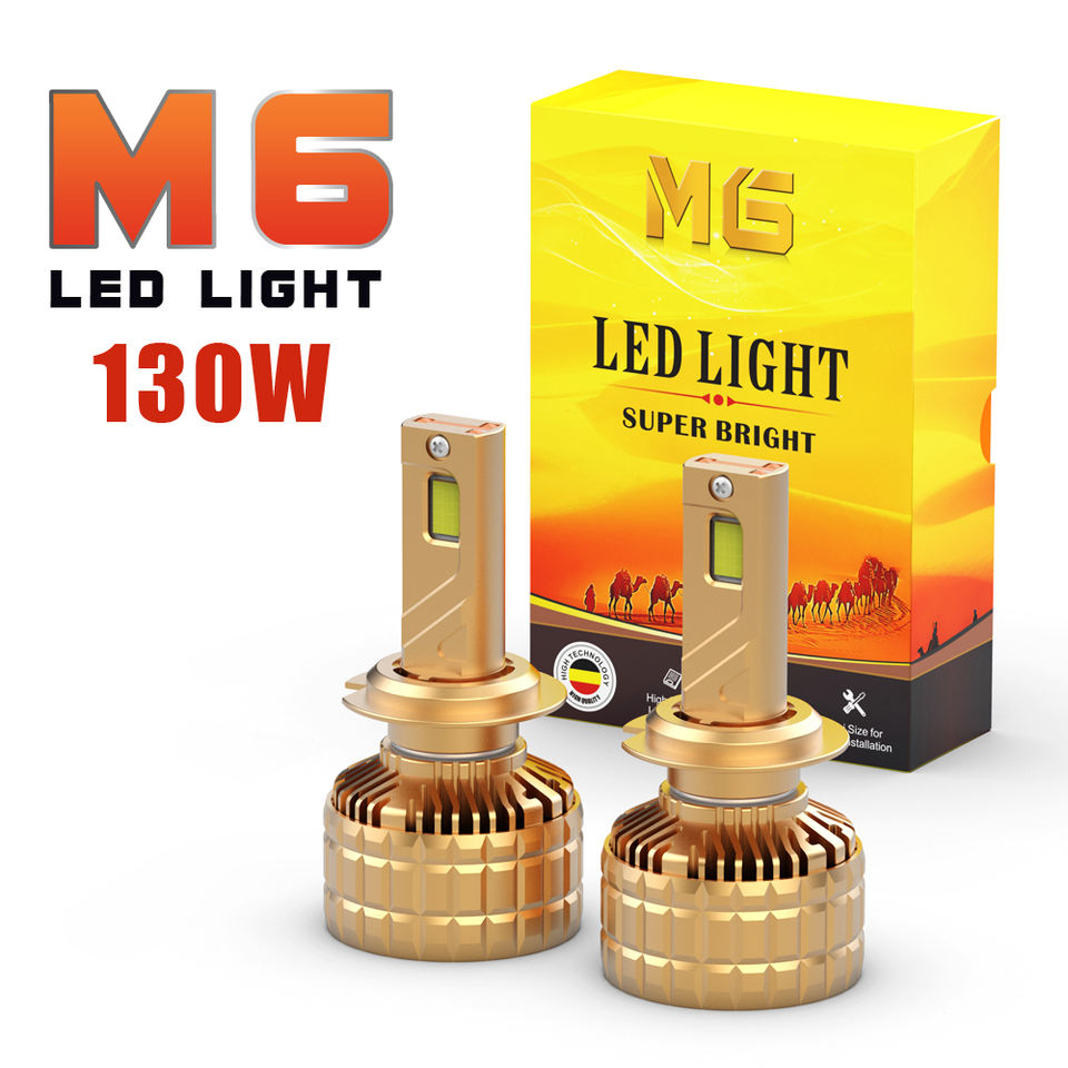 H4 H7 H11 9005 9006 9012 H16 H13 LED Headlights 130w High Power LED ...