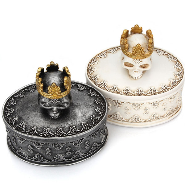 Custom Skull Jewellery Box - Perfect for Storage & Gift