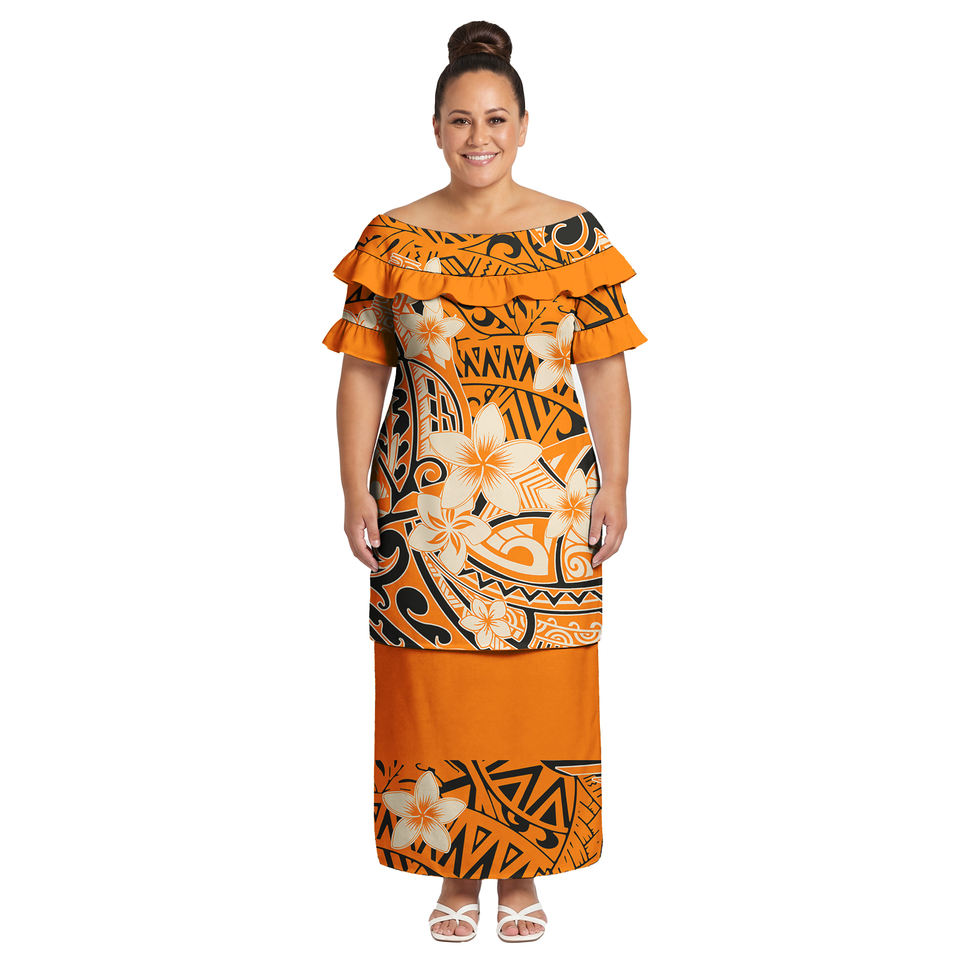 Hawaiian Custom Spring Summer New Fashion Party Prom Ladies Clothes ...