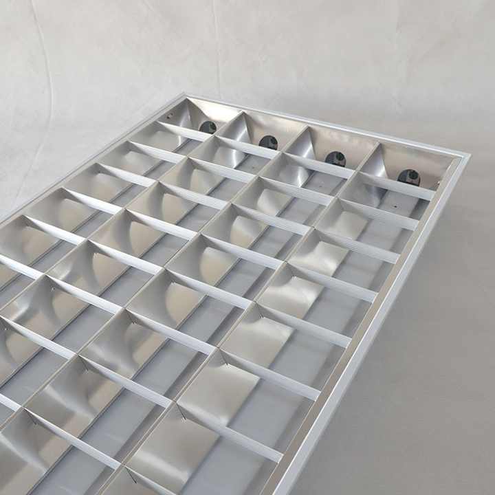 2x4ft Ceiling Grille Light Louver Grille Lamp G13 Aluminum