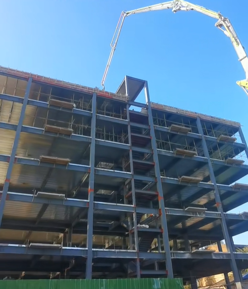 6 Floor School Building - Safe & Durable Prefabricated Classrooms