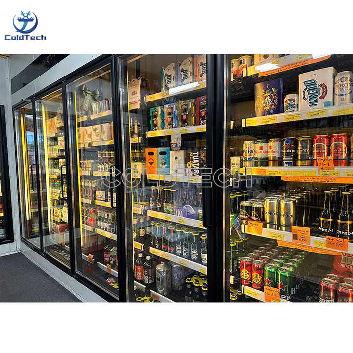 Wholesale Display Walk in Cooler and Freezer Glass Door with Frame for ...