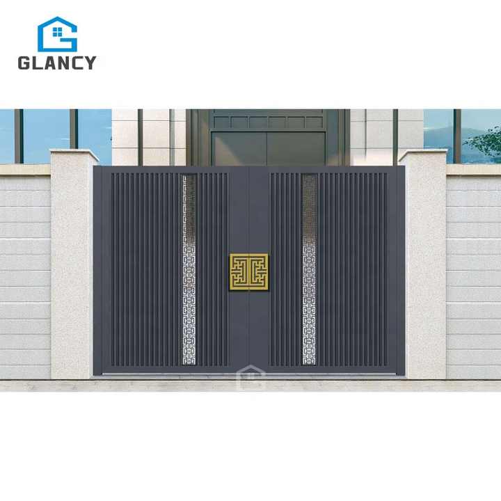 Luxury Wrought Iron Entry Door Gates - Customized Design