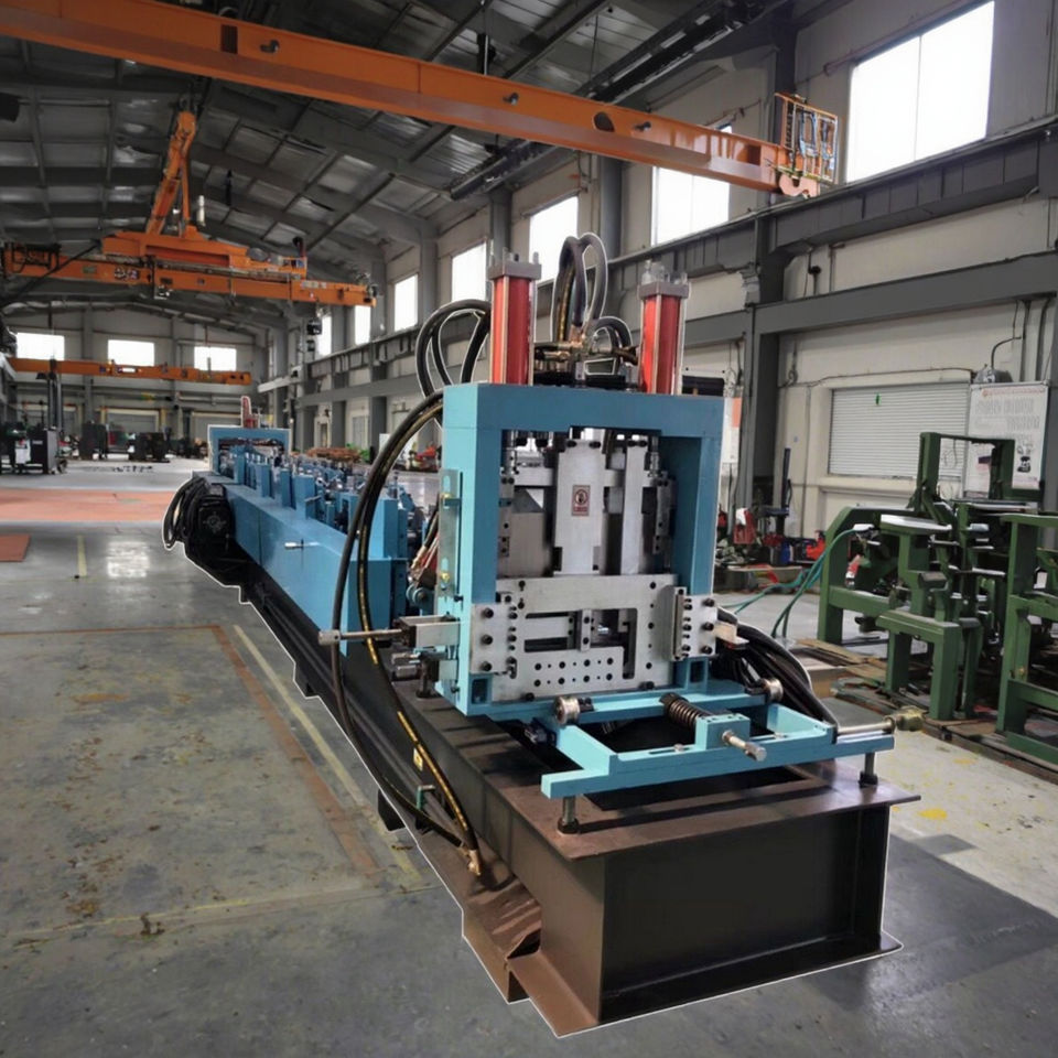 Auto Change Size C Z Steel Profile Metal Channel Purlin Roll Forming Making Machine Price ...
