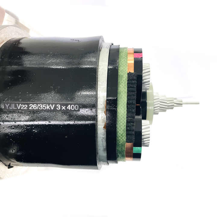 Aluminum Underground XLPE Insulated Medium Voltage Power Cable YJLV22 ...