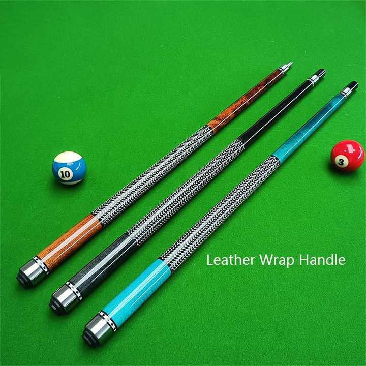 58 Inches Superior Quality 13 mm Maple Wood Leather Wrap Snooker ...