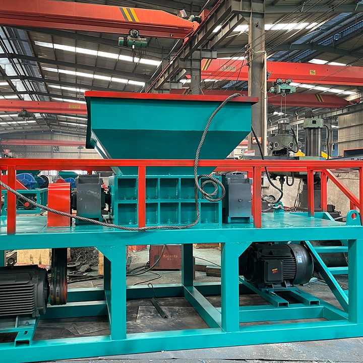 Double Shaft Rotary Knife Shredder for Non-Woven Fabric & Disposable ...