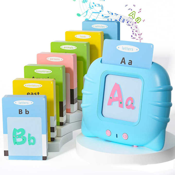 Kids Preschool English Learning Speech Therapy Machine Toy Interactive ...