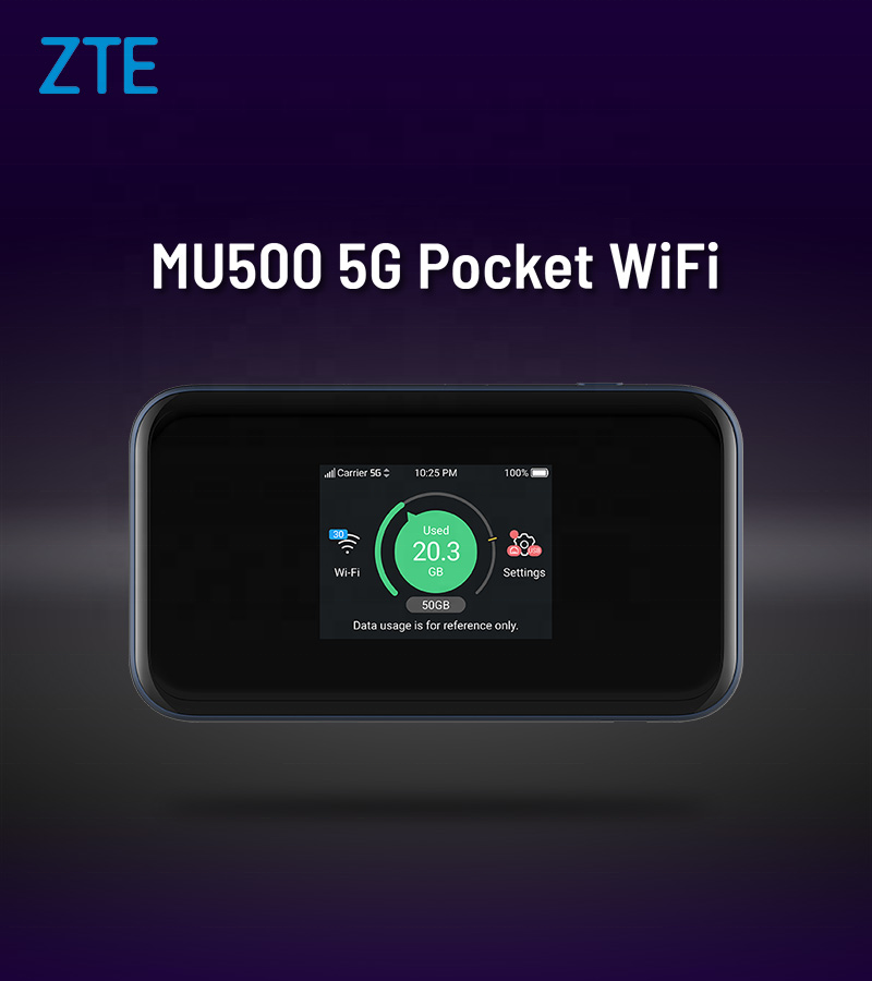 Original Router MU500 5G Wi-Fi Pro Portable Router With2.4-inch Color ...