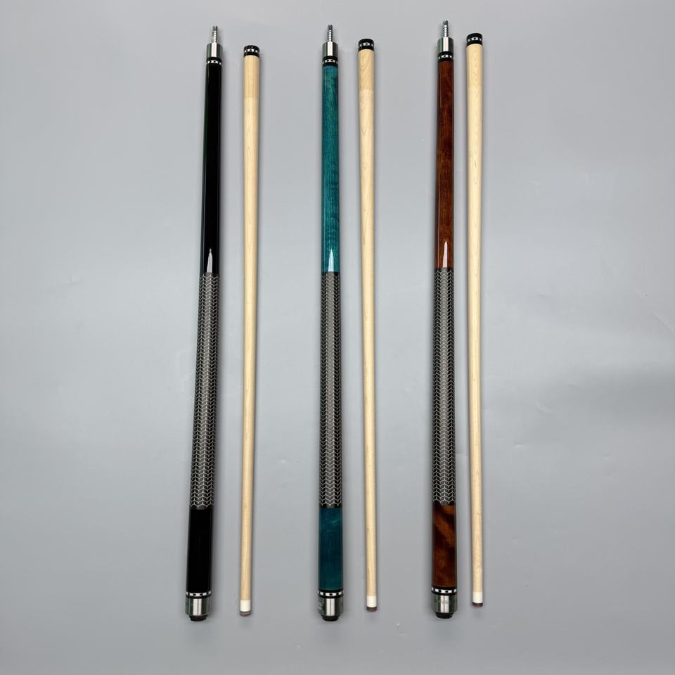 Wholesale Durable Canadian Maple Shaft 1/2 Split Pool Cue Stick Big ...