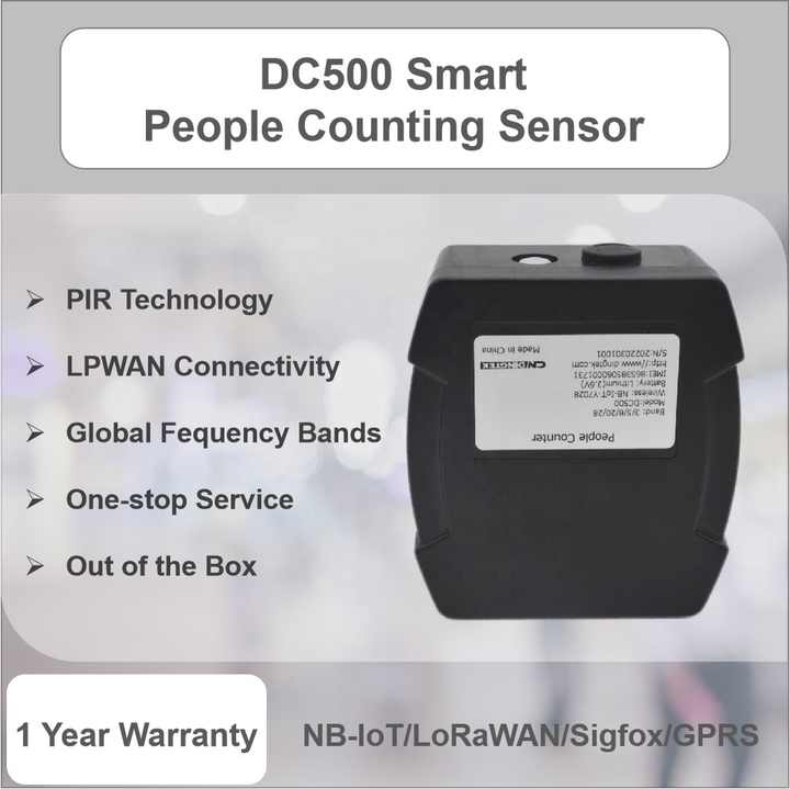 CNDINGTEK DC500 Smart People Counting Sensor - Remote Monitoring