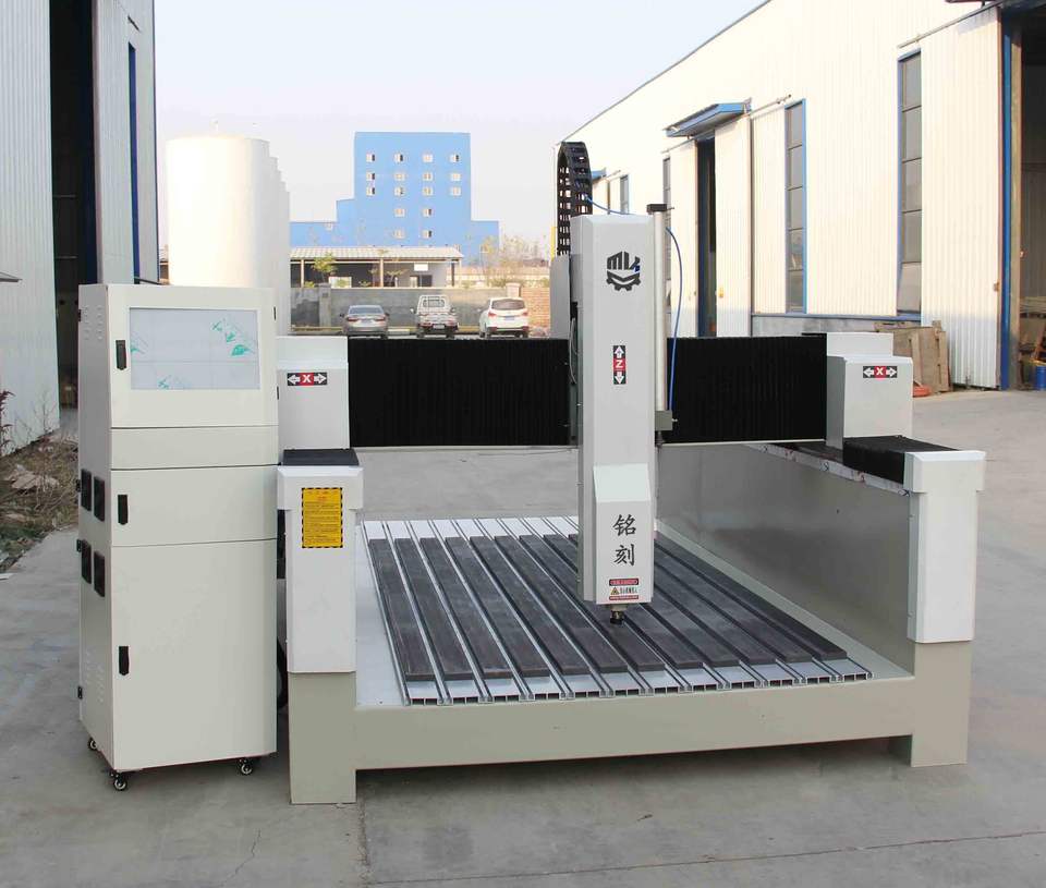 Mingke CNC Foam & Granite Carving Machine with 1500mm Cutting Thickness ...