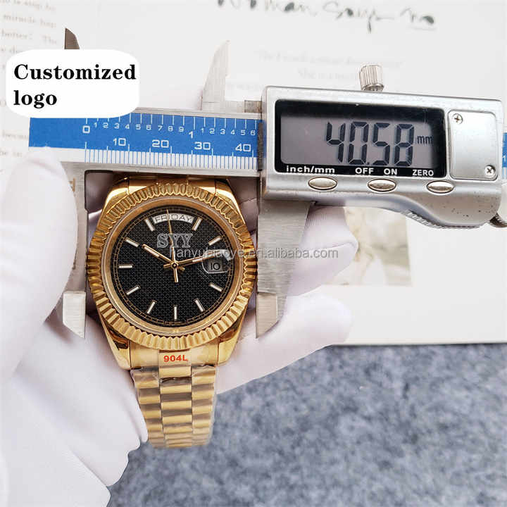 Professional Men's Business Style Automatic Gold-Plated Premium Dial ...