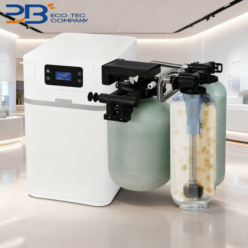 Luxury Homeuse Undersink Three Resin Tanks Water Softener System with ...