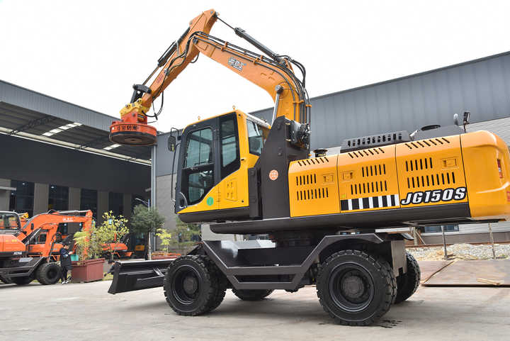 Heavy Duty Scrap Iron Magnetic Lifter Hydraulic Demolition Equipment ...