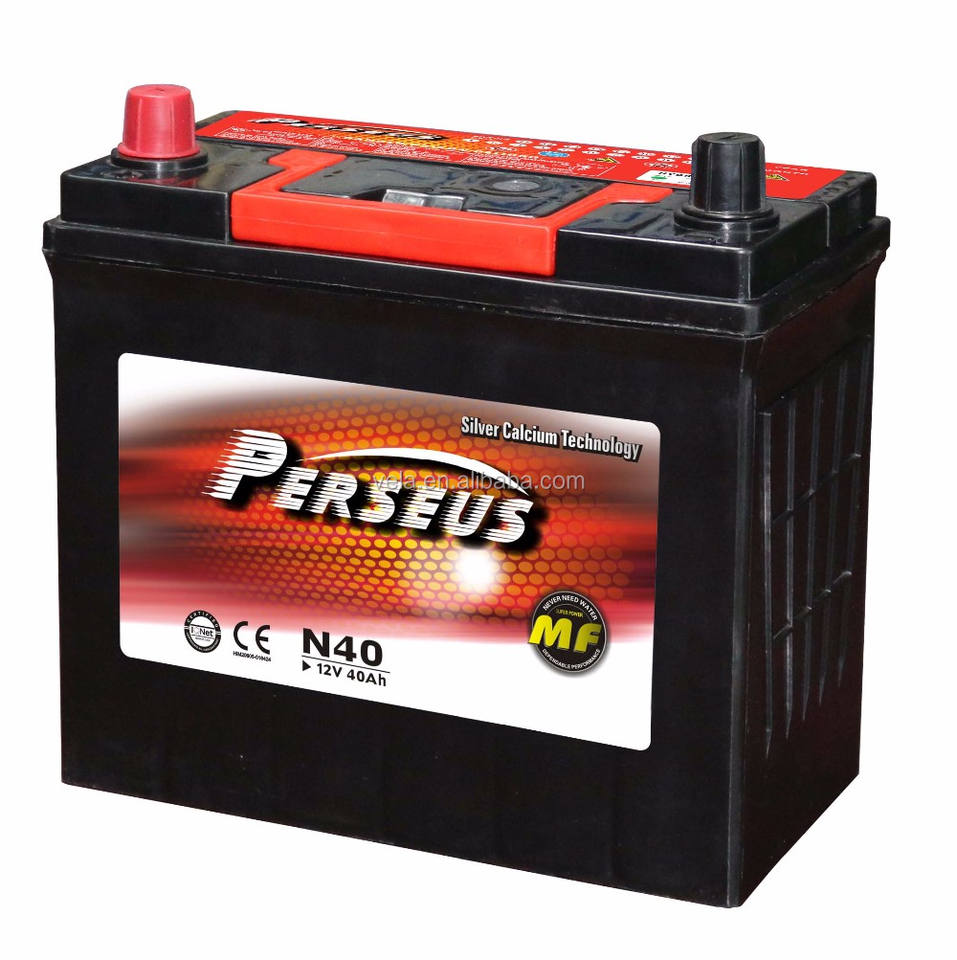 JIS N40/N45 12V 40ah/45ah New Lead Acid Automotive Car Battery ...