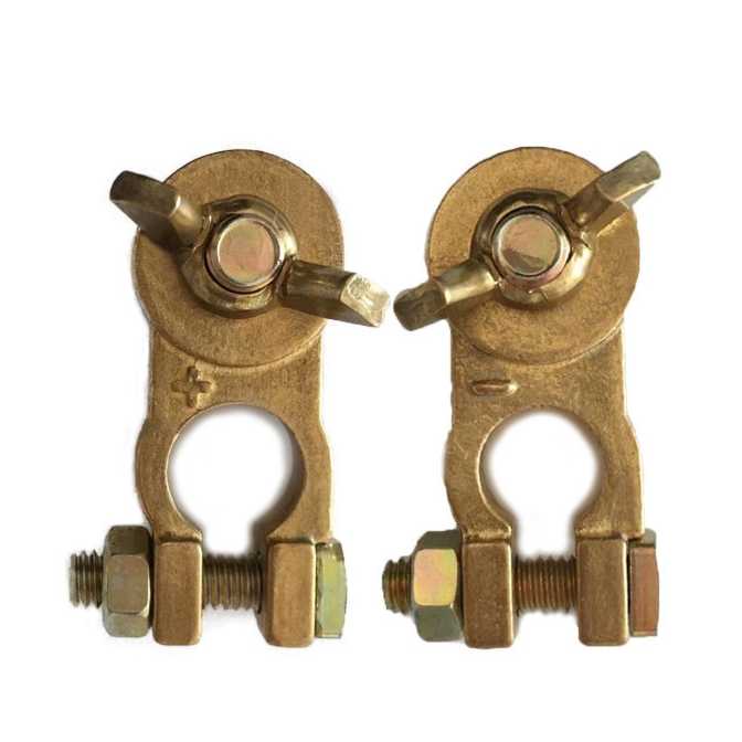 Butterfly Nuts Cable Connector Clips for Car Batteries