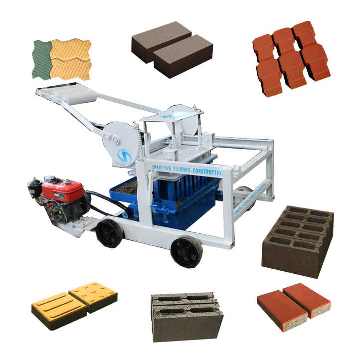 Kaidong QTM4-40 Brick Making Machine - Efficient & Durable