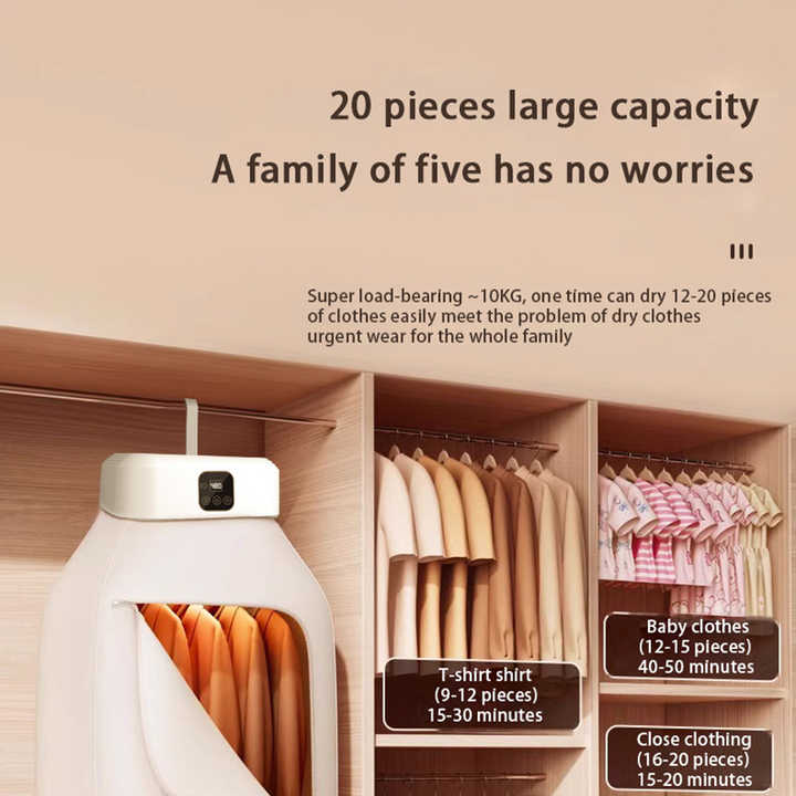 Efficient Dryer for Small Clothes - Quick & Easy Drying