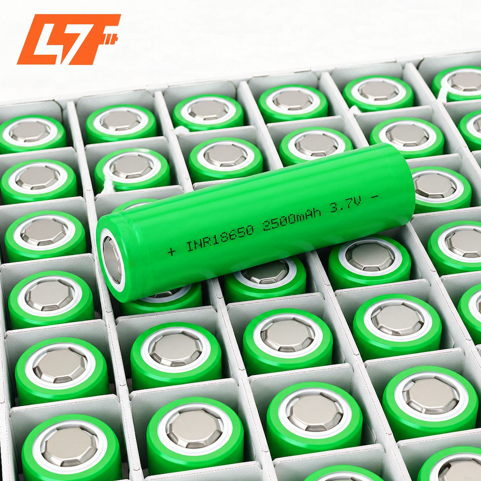FBTech 18650 Rechargeable Lithium Ion Battery 2500mAh 3.6V Cylindrical ...