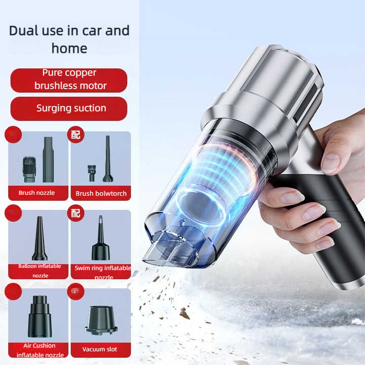 Portable 16000Pa Mini Foldable Blower Vacuum Cleaner Brushless Motor ...