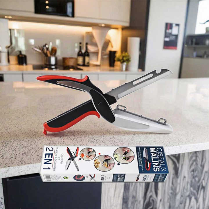 6-in-1 Multifunction Kitchen Scissors - Versatile & Durable