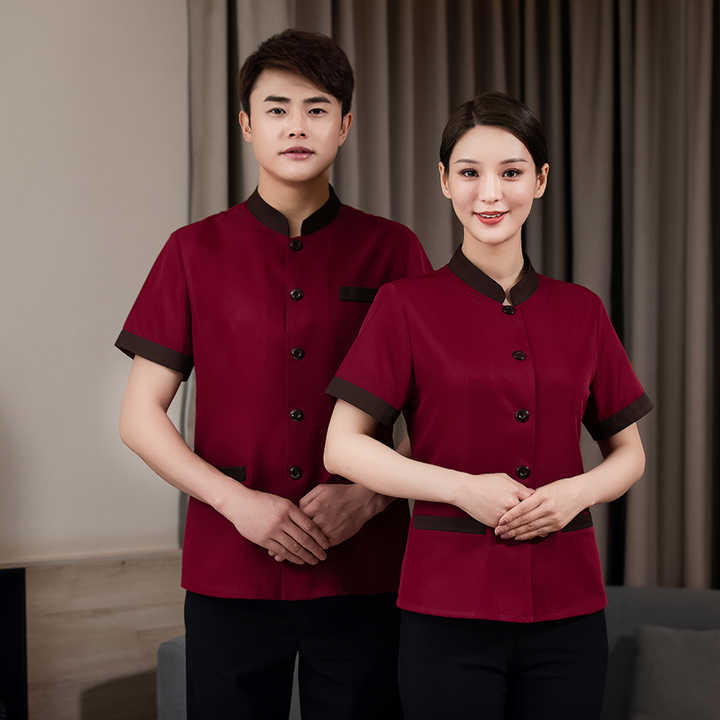 work cleaning daisy Hotel cleaning clothes uniform Hotel hostess ...