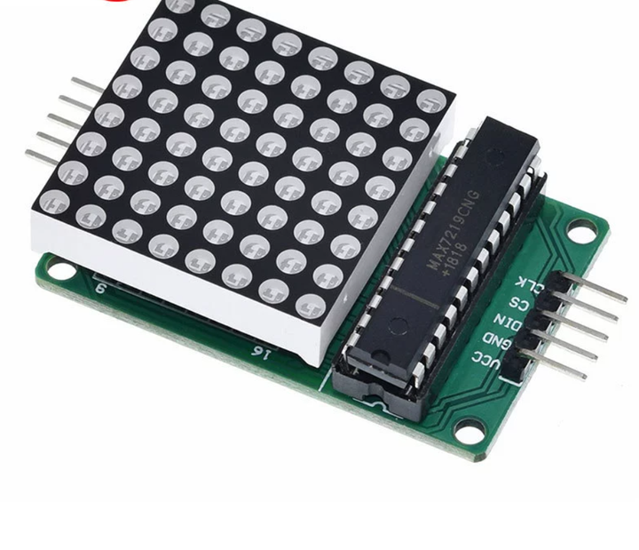 Single-chip Microcomputer Module, 5 DuPont Wires for MAX7219 Dot matrix ...