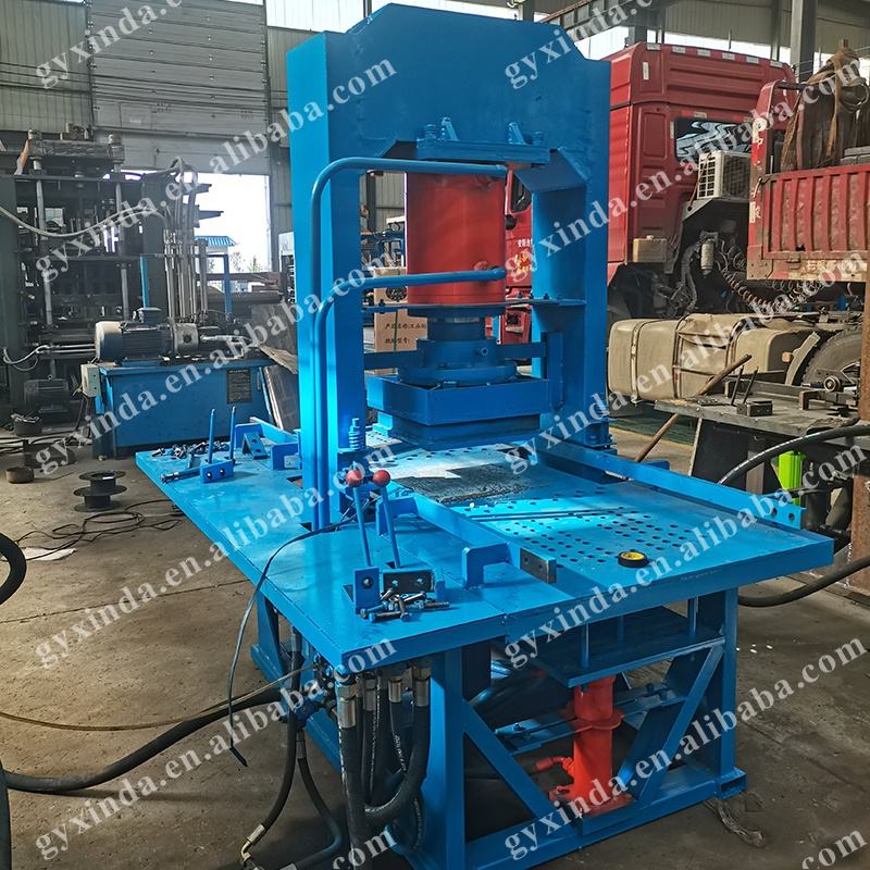Hydraulic Pressed Plastic Small Brick Making Machine in Uganda Plastic ...