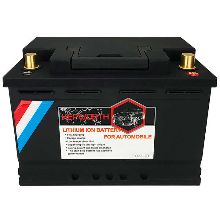 High Quality Lifepo4 Automobile Battery 072-20 12v 70ah