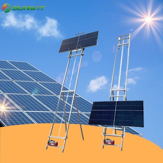 Lifter for Solar Panel Lift Platform Supplier 1300mm Hand 250kg Ladder ...