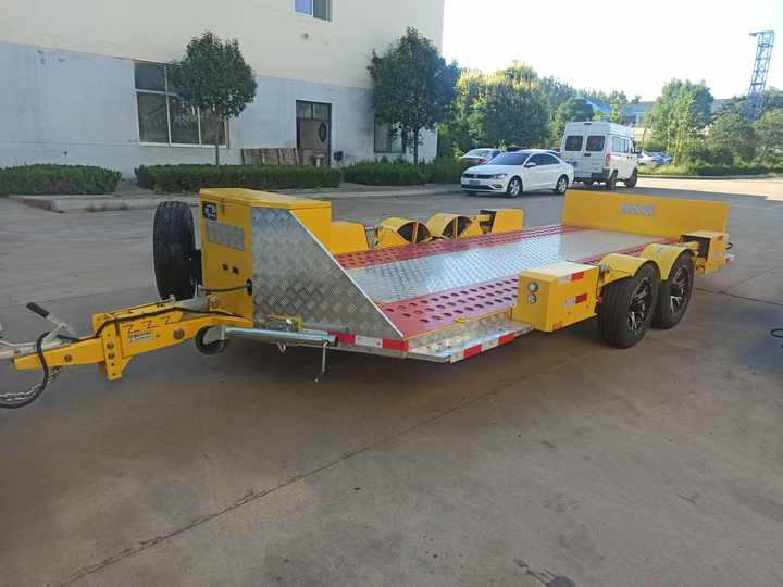 Car Hauler Sports Car Transportation Trailer Hydraulic Lift