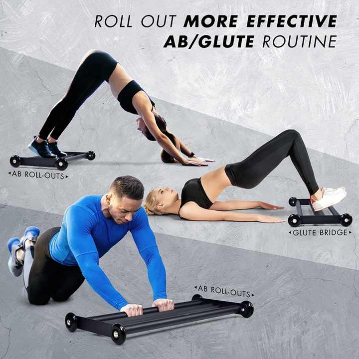 Wellshow Sport Glute Ham Roller - Durable Hamstring Curl Machine