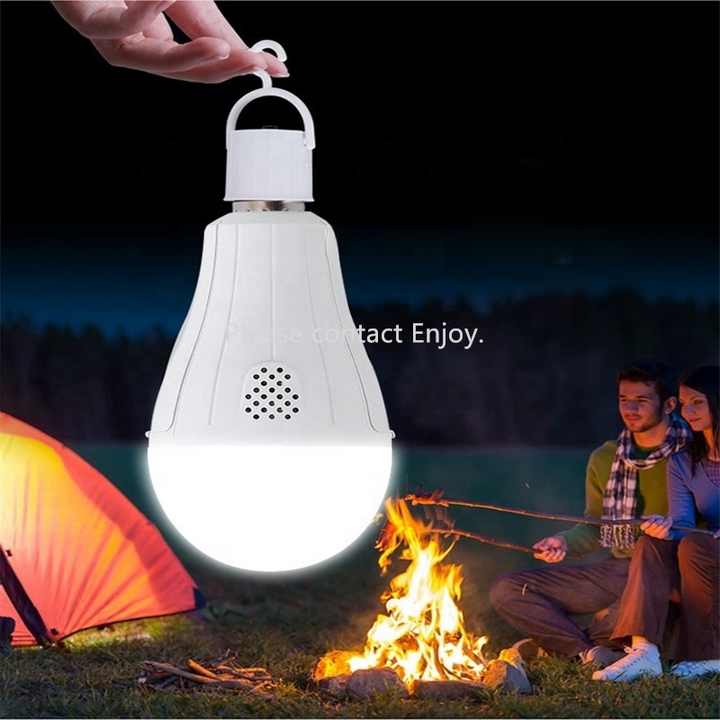 20W Two Battery Rechargeable LED Emergency Lamp Light B22/E27 for ...