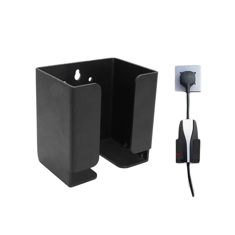 Wall Mount Portable Ev Charger Box Metal Holder J-Hook Ev Charger Cable ...