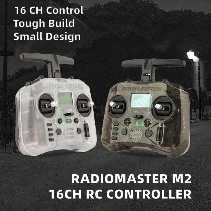 Radiomaster Pocket EdgeTX 2.4G Radio Controller M2 RC Transmitter CC2500/ELRS 16CH for RC ...