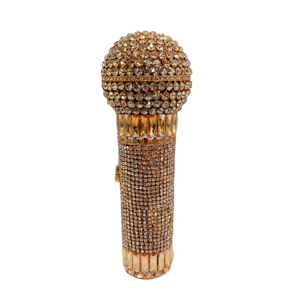 Microphone Clutch, Stage-Glam Evening Bag for Women. OEM Custom ...