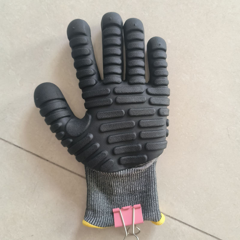 Excellent Grip Industrial Work Safety Gloves Impact and Anti-Cut ...