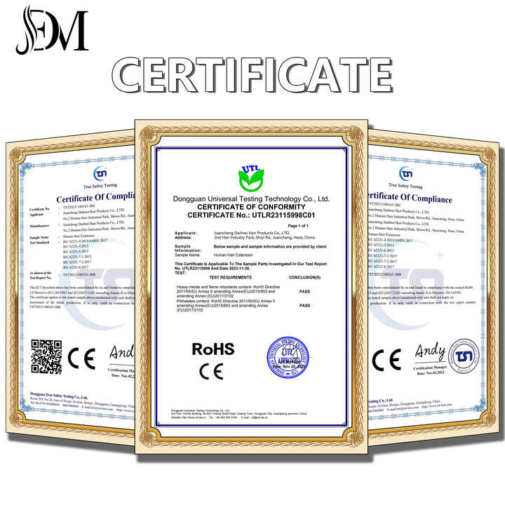 Dailmei High Quality 100% Original Virgin Hair U Pointy Hair Full ...