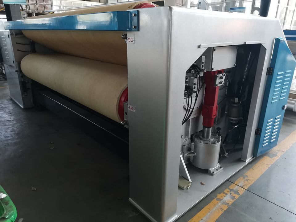 3200mm Three Rollers through Feed Samming Machine for Cow, Pig Hides