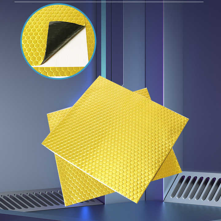 2.5mm Black Insulation Soundproof Damping Board for Car Pipe with ...