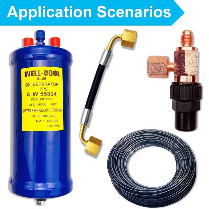 Oil Return 1/4" 3/8" High-pressure Nitrogen Refrigeration Oil Return ...