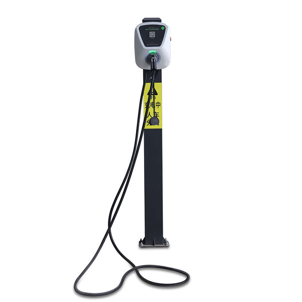 32A 3 Phase 7kw Double Gun Wallbox Fast Electric Charging Station EV ...