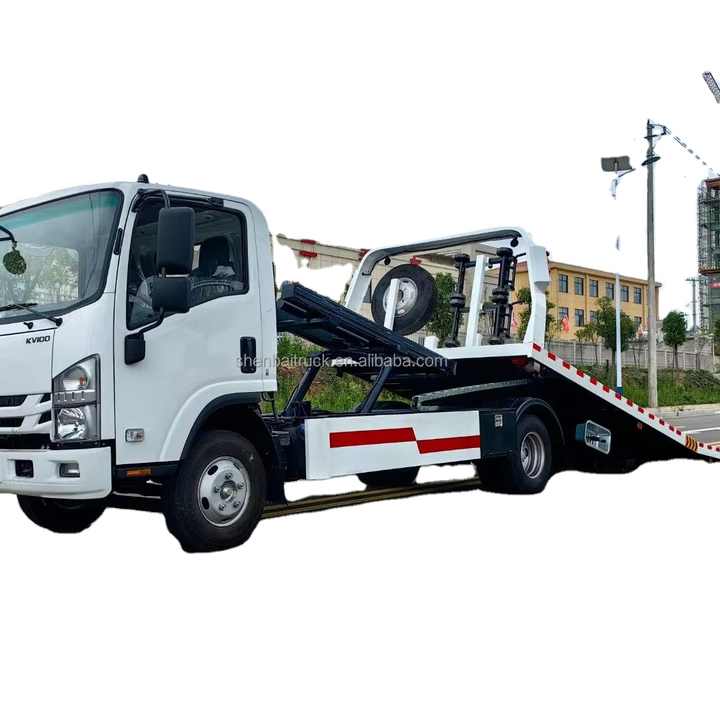 SHENBAI 1SUZU ELF 6 Ton Road Emergency Breakdown Service Wrecker ...