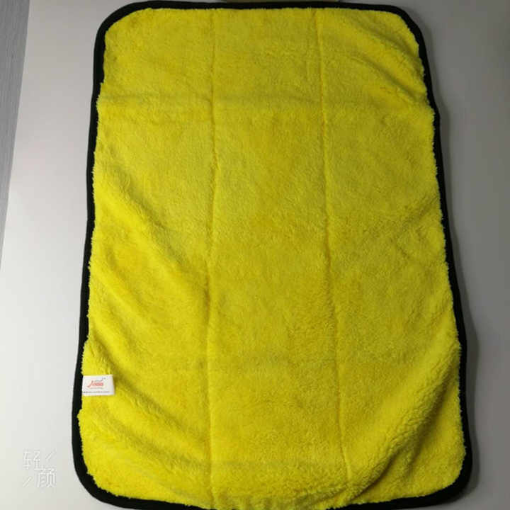 Microfiber Auto buff & Shine Towel 2 in 1micrfiber Towel Cleaning ...