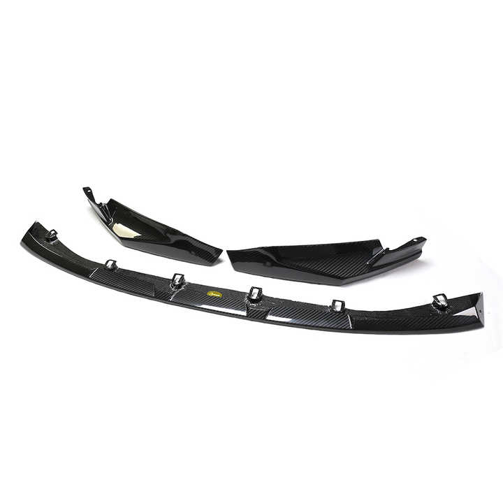3Pcs Dry Carbon Front Bumper Lip for BMW G80 G82 M3 M4 Body Kit MP ...