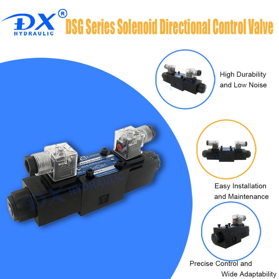 DX Rexroth Dsg 01 02 03 Hydraulic Solenoid Control Operated Directional ...